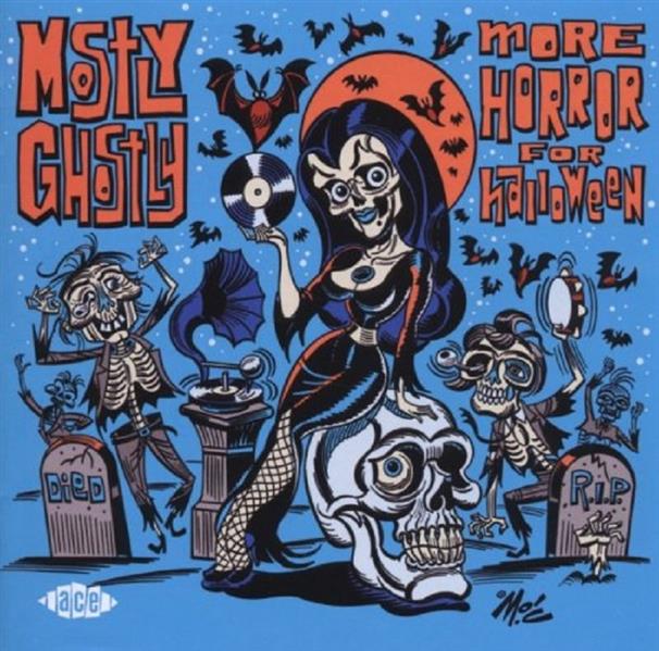 CD - VA - Mostly Ghostly - More Horror For Halloween – Rockabillyshop