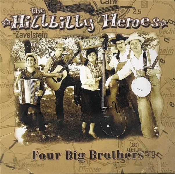 CD - Hillbilly Heroes - Four Big Brothers – Rockabillyshop