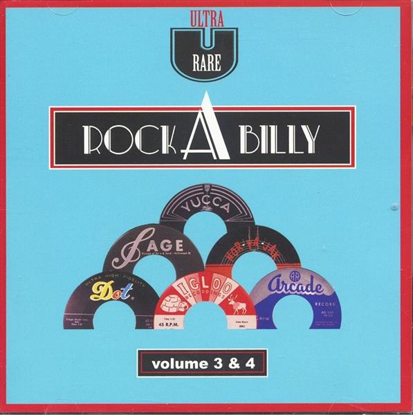 CD-2 - VA - Ultra Rare Rockabilly Vol. 3+4 – Rockabillyshop