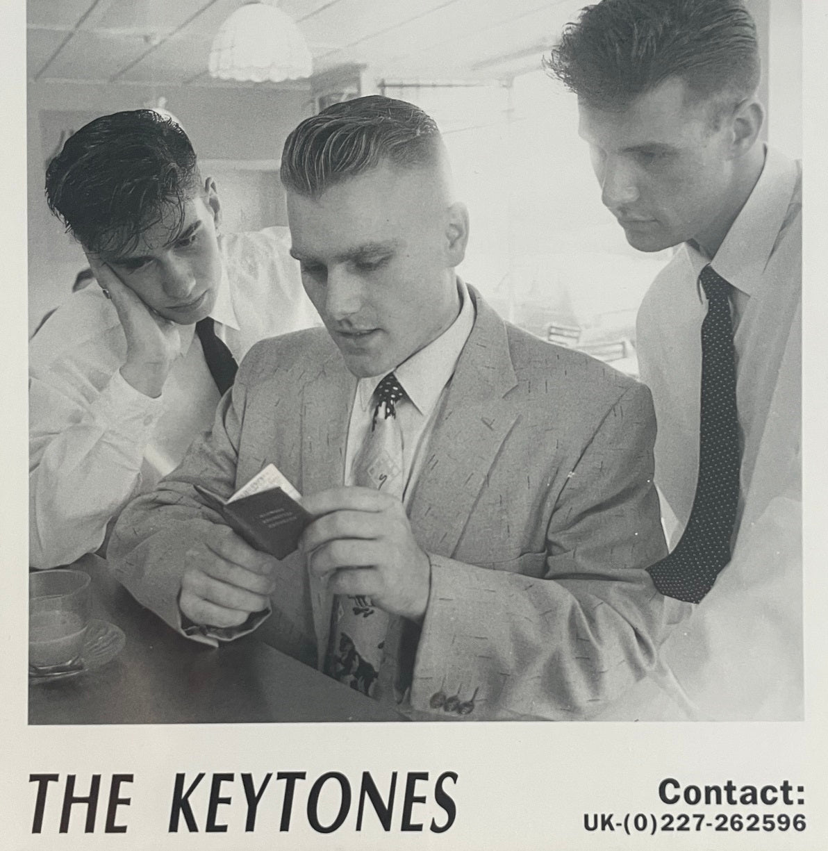 Autogramm-Foto - Keytones – Rockabillyshop