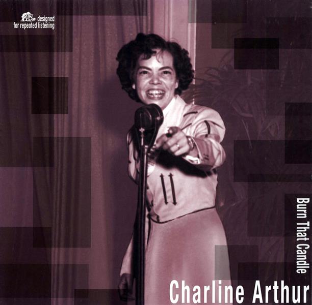 LP - Charline Arthur - Burn That Candle – Rockabillyshop
